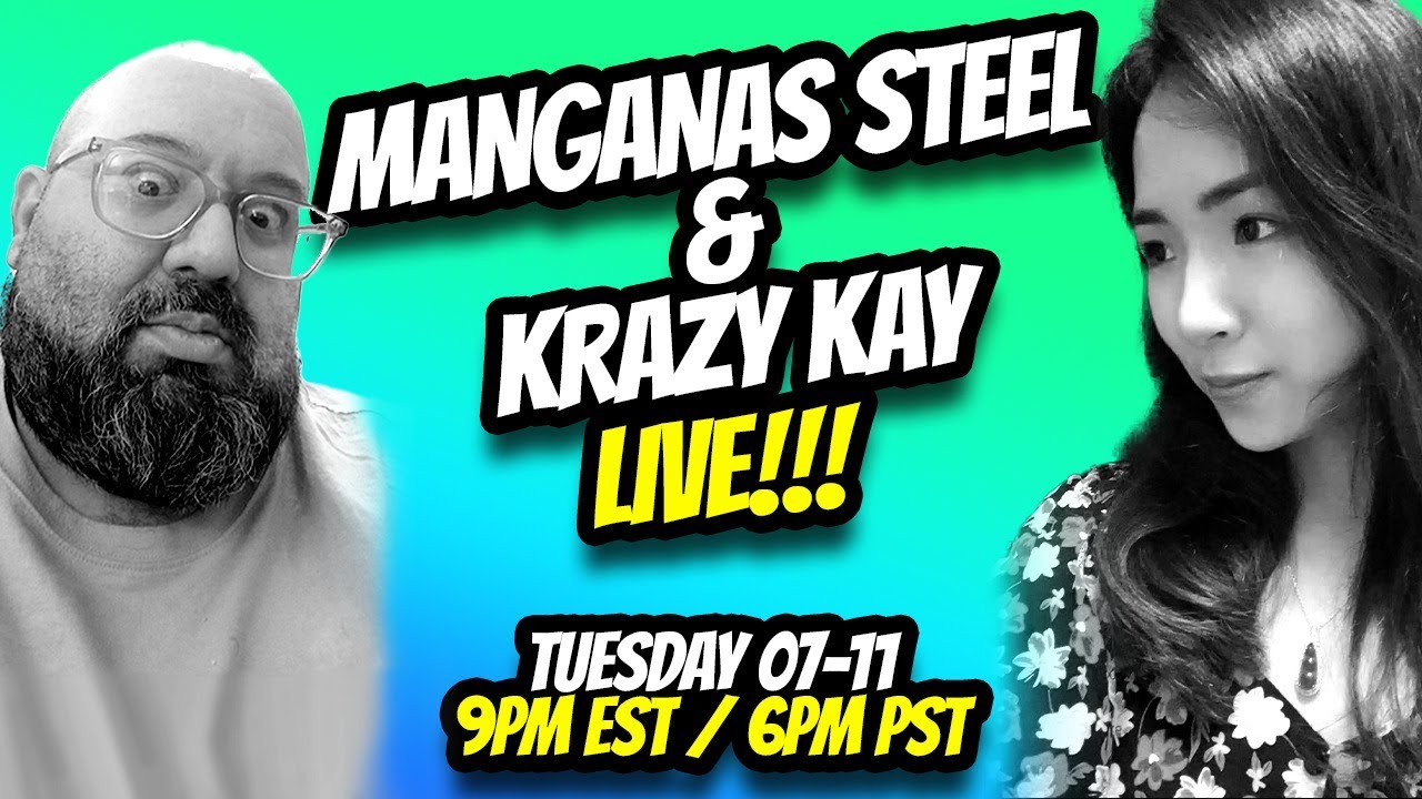 Manganas Steel with KRAZY Kay & Damon!! - YouTube