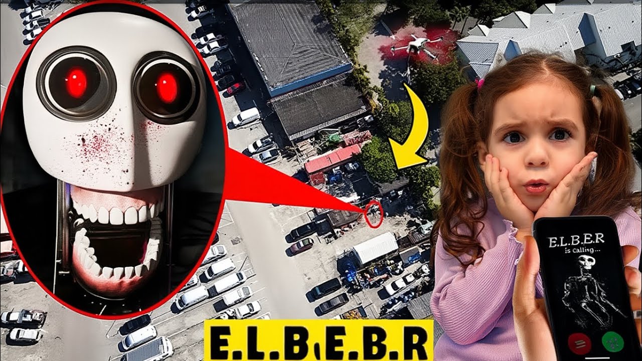 E.L.B.E.R.R.R DRONE KAMERALARINA YAKALANDI ⁉️ ALMİLA ARDEN ROBOT ELBER ...