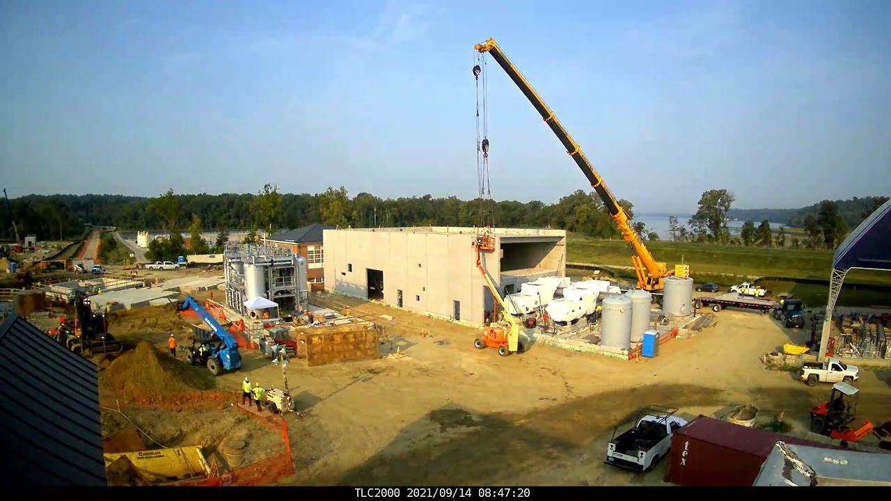 WSSC Solids Building Construction - YouTube