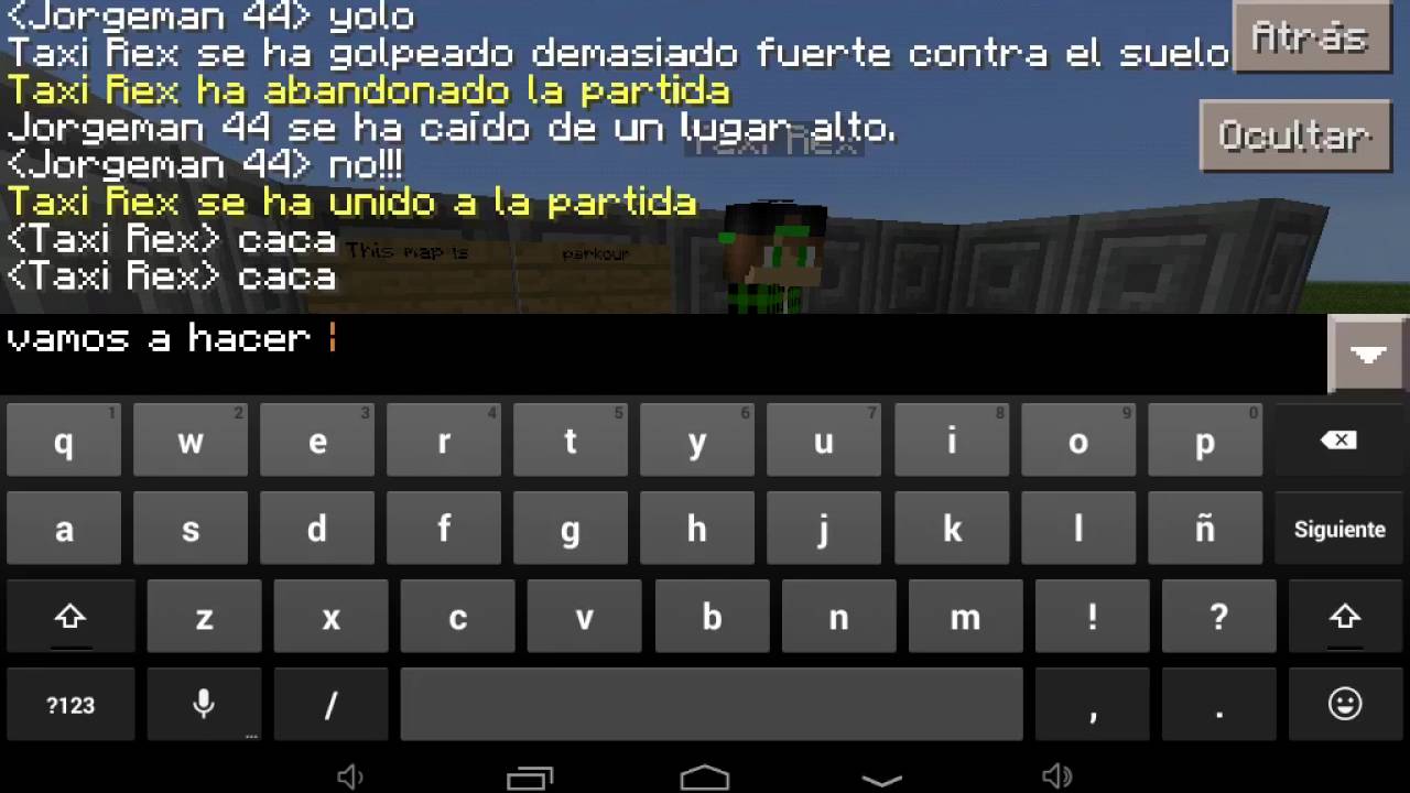 Parkour con Taxi Rex!!! Minecraft - YouTube