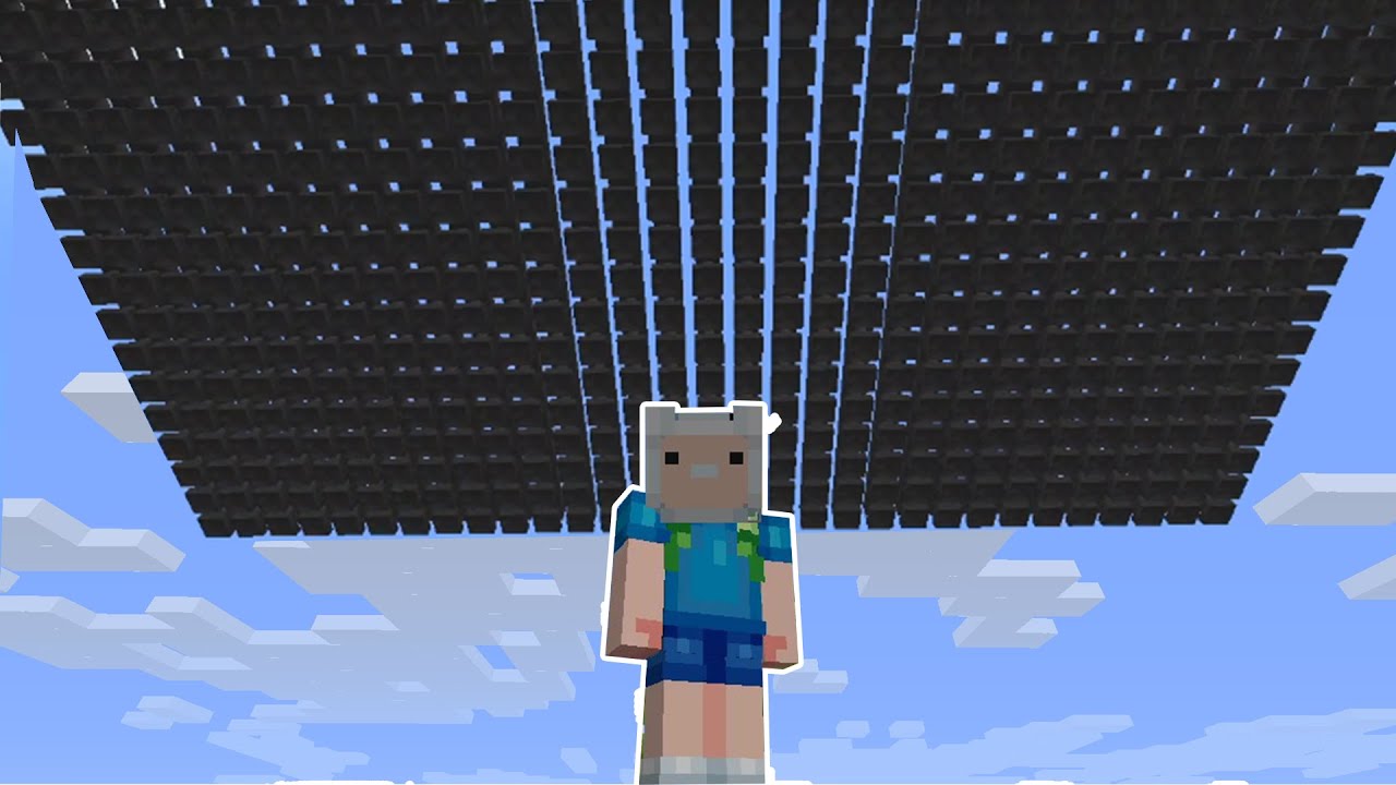 Minecraft But Anvils fall from the sky every 60 seconds... - YouTube