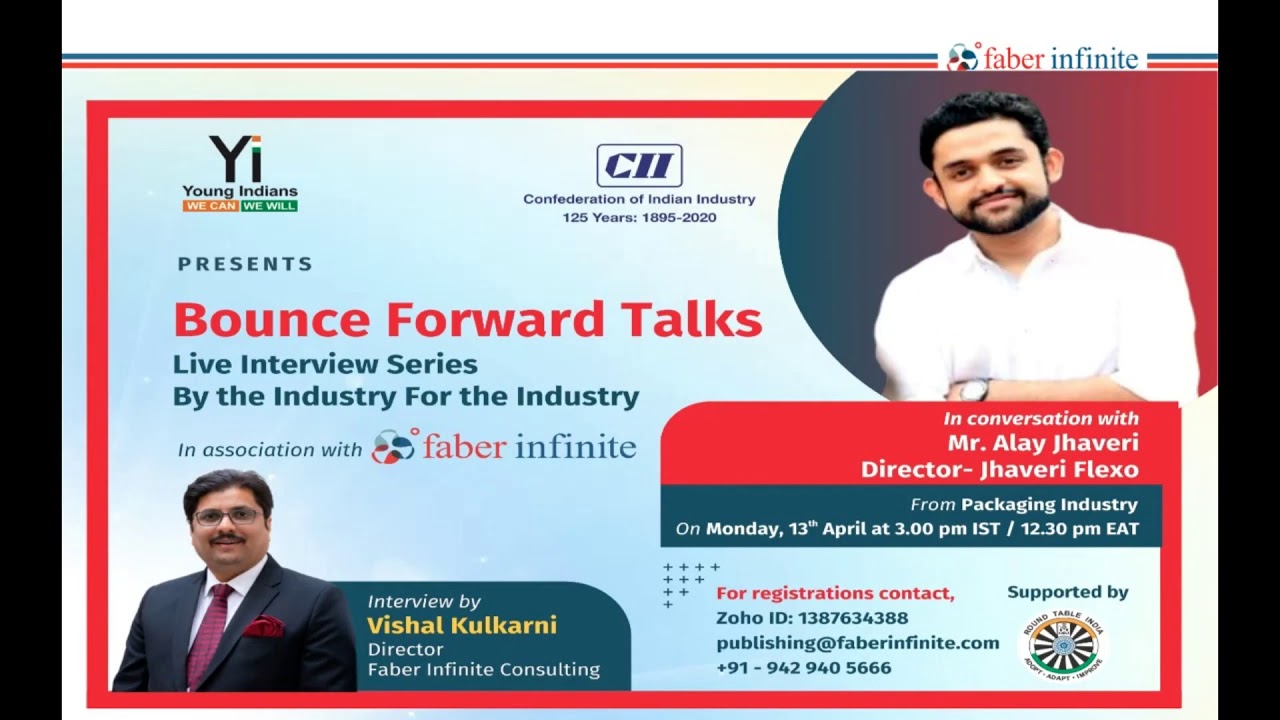 Bounce Forward Talk Interview Series - Mr. Alay Jhaveri - Jhaveri Flexo - YouTube
