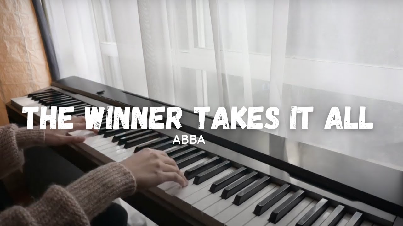The Winner Takes It All - ABBA [Piano Cover x Synthesia] - YouTube