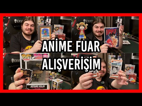 ANİME FUAR ALIŞVERİŞİM! ✨(Anime Figür, Manga, Funko)