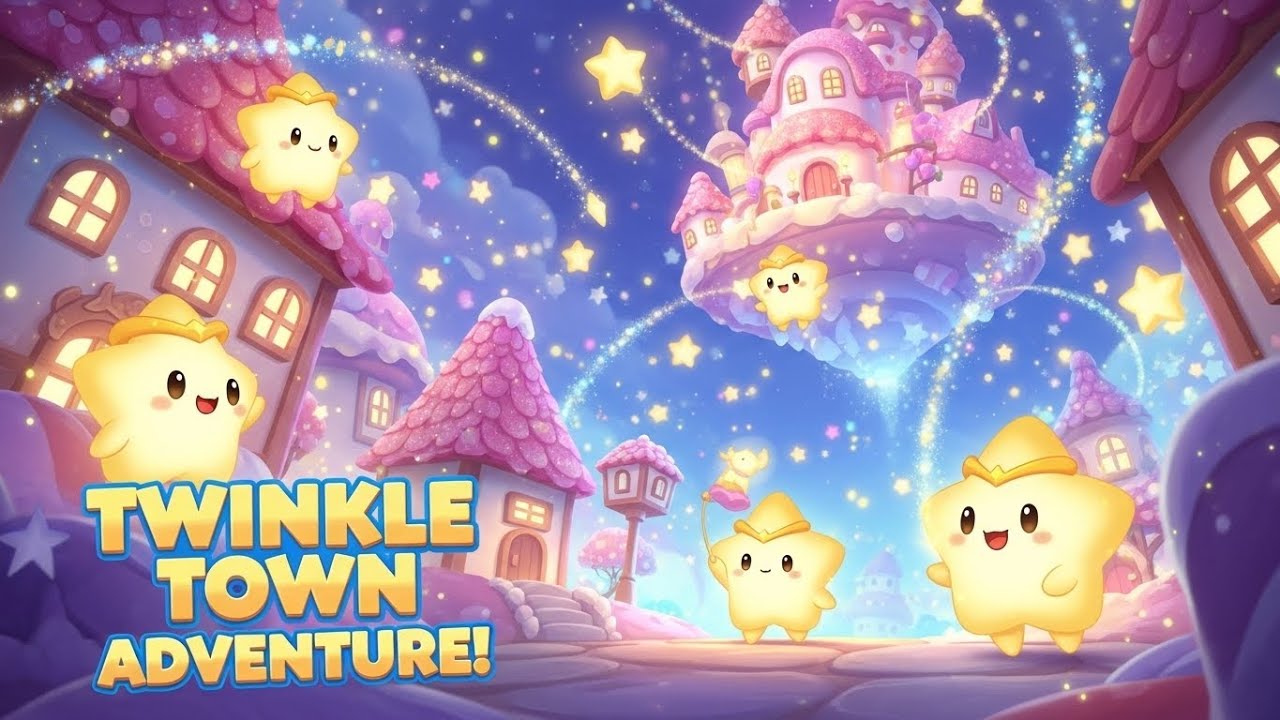 Twinkle Town Adventure | Sparkly Kids Song & Learning Fun | Buzzy Tune ...
