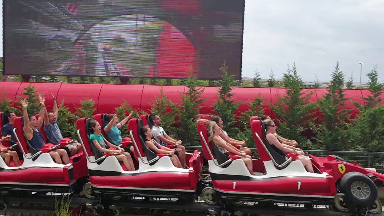 Red Force Ferrari Land - YouTube