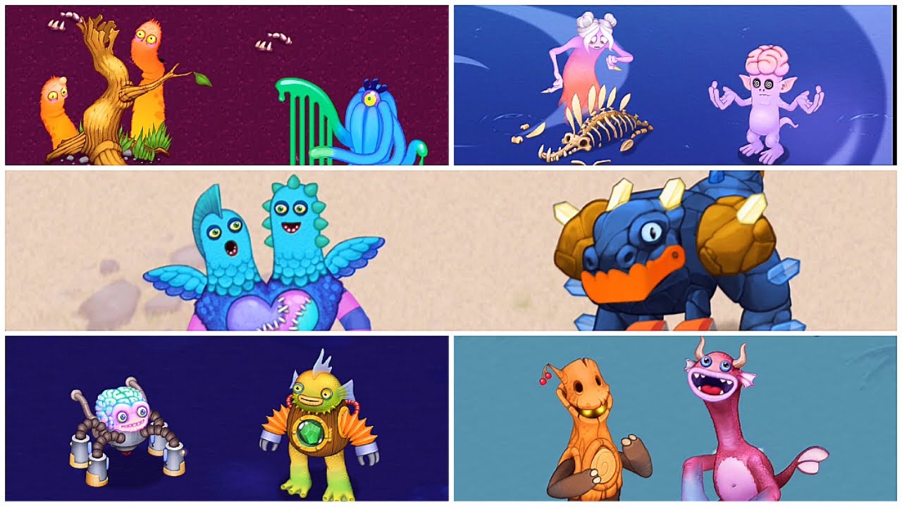 My Singing Monsters Duets | MSM | Mis monstruos cantantes - YouTube