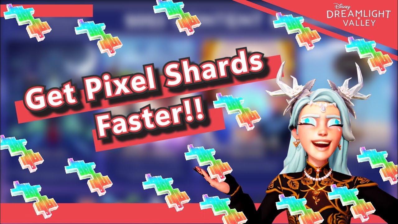 Pixel shard tips for a FAST and SAFE hunting !! // Disney Dreamlight ...