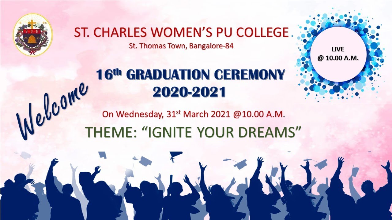 Graduation Ceremony | St. Charles PU College, Bangalore | 2nd PUC ...