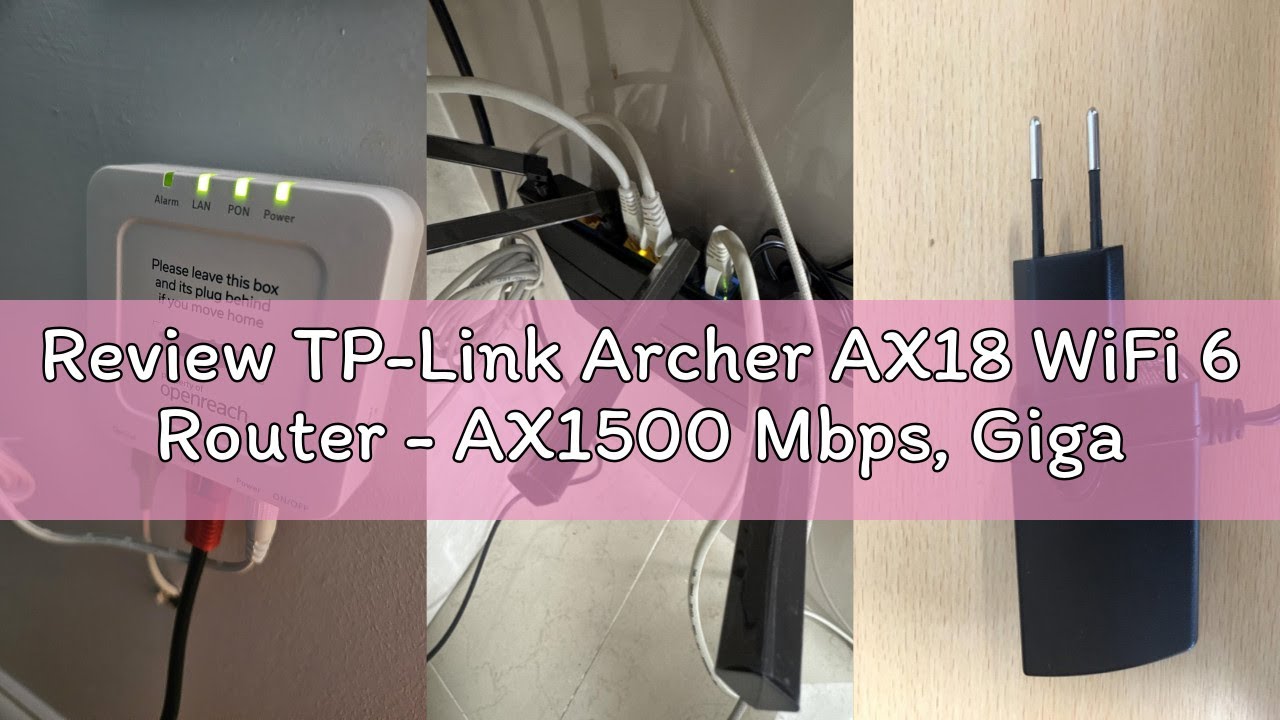 Review TP-Link Archer AX18 WiFi 6 Router - AX1500 Mbps, Gigabit ...
