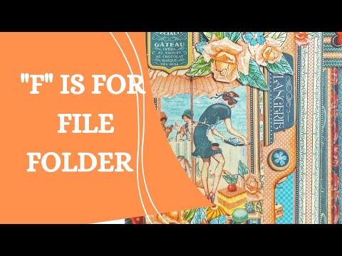 #abcapril2025 "F" Is For File Folder - YouTube