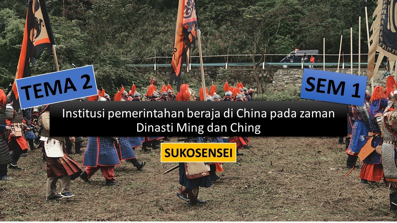 INSTITUSI PEMERINTAHAN BERAJA DI CHINA ZAMAN DINASTI MING DAN CHING ...