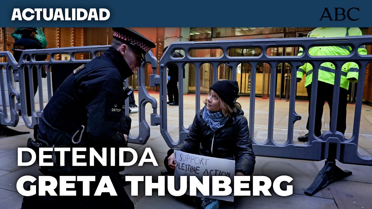 Greta Thunberg, arrestada en Londres tras una manifestación ...