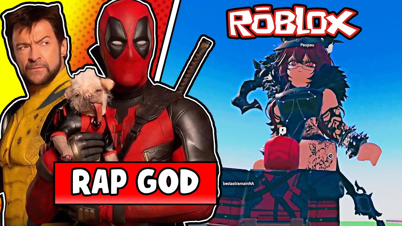 RAPPING ON ROBLOX - YouTube