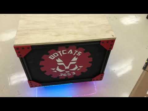 FRC Botcats 3653 Robot Cart Walk Around - YouTube