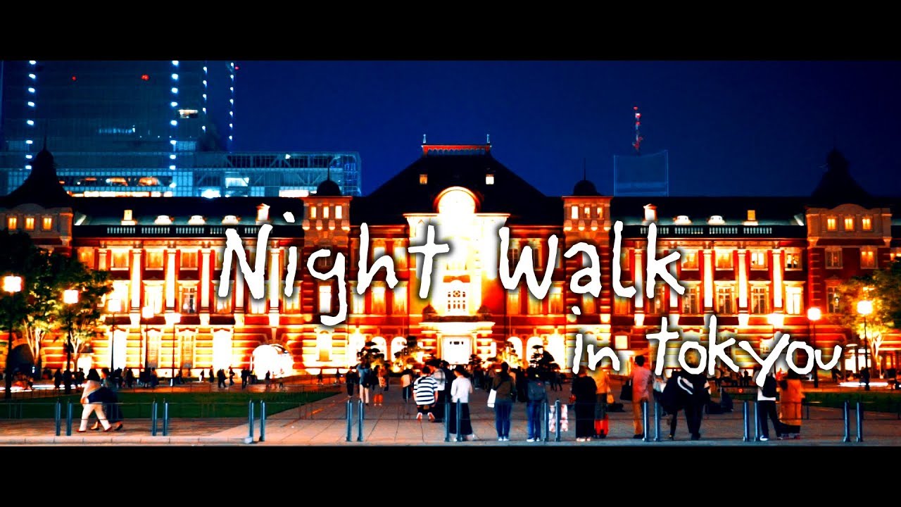 tokyo ginza night walk japan α6000 sigma 30mm f1.4 dc dn - YouTube
