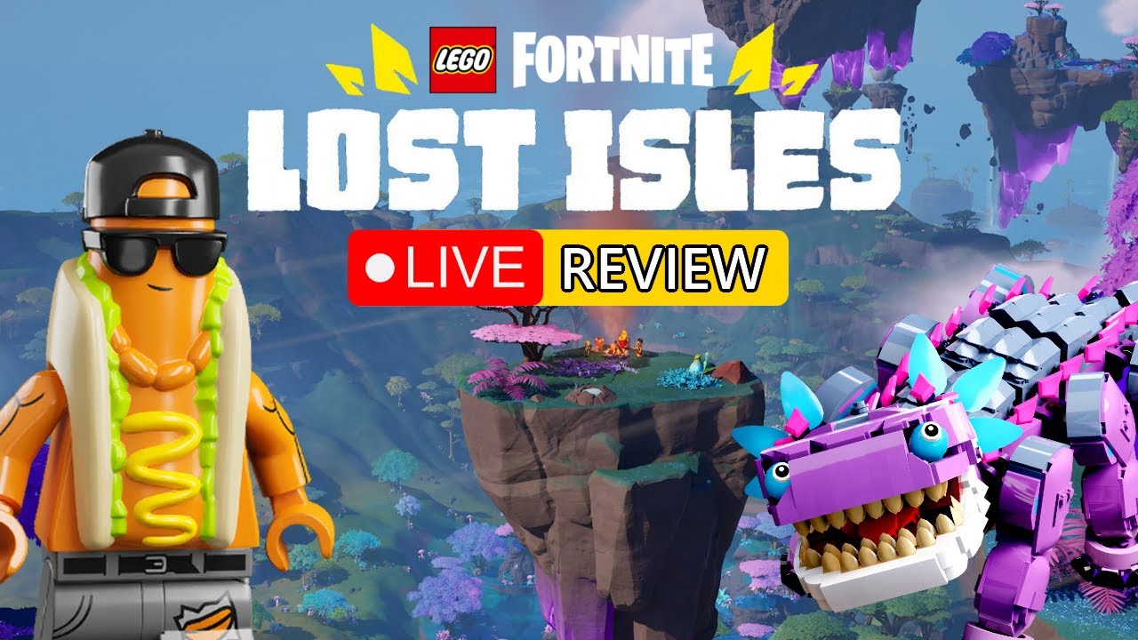 Lego Fortnite Lost Isles Update V31.20 Live Review - YouTube