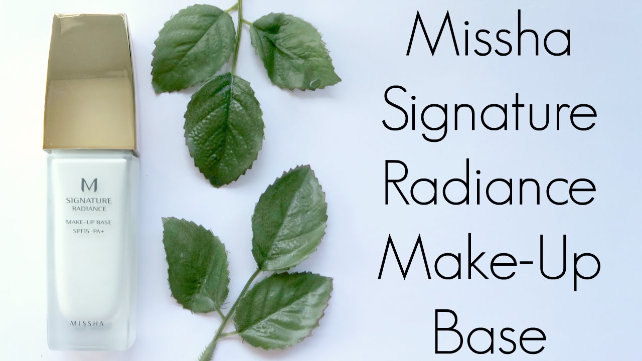 Review: Missha Signature Complete Make Up Base - YouTube