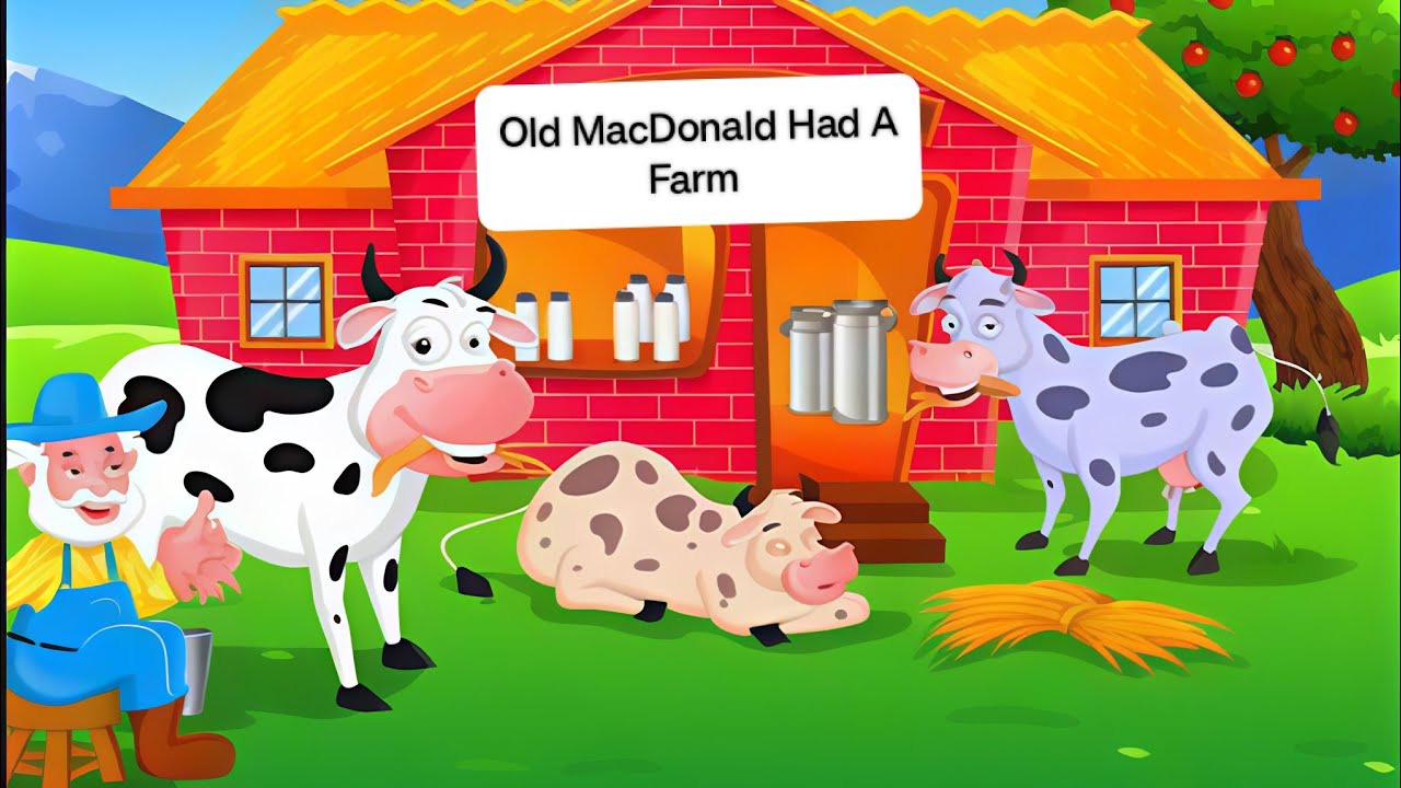 Old MacDonald Had A Farm Rhymes - Kids Rhymes - YouTube