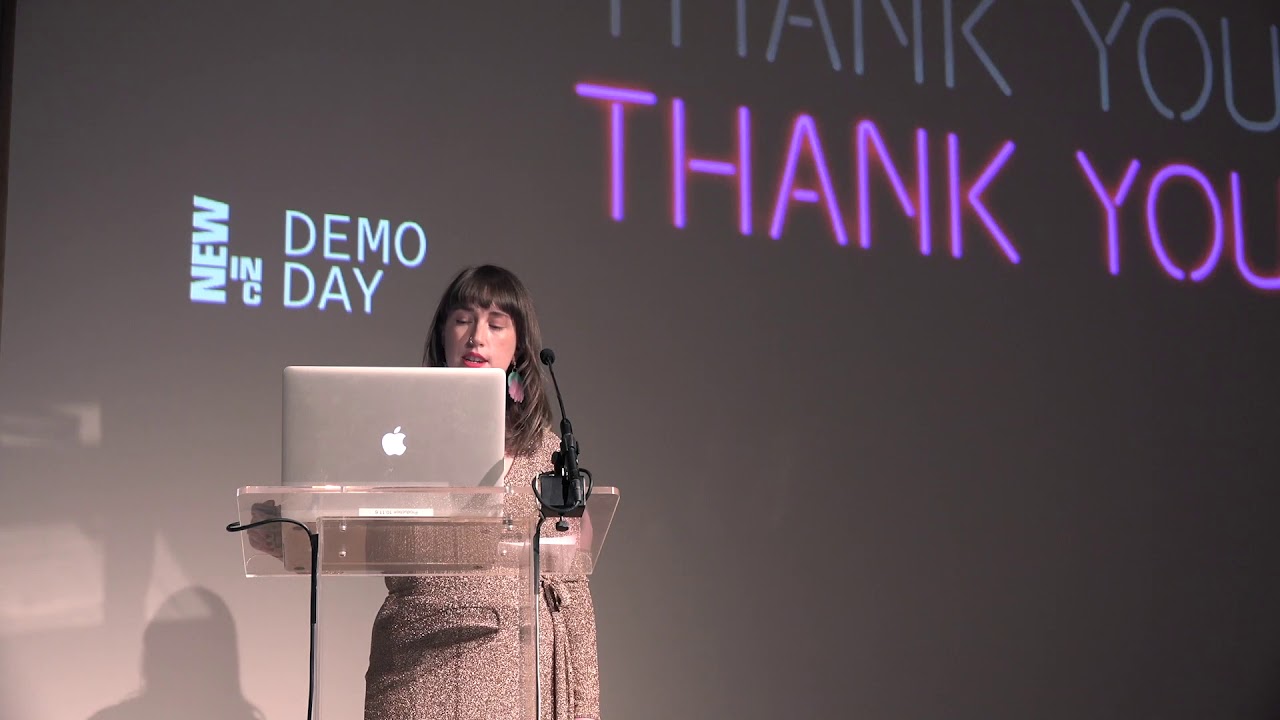 NEW INC Demo Day Winter 2020: Alex Darby Introduction - YouTube