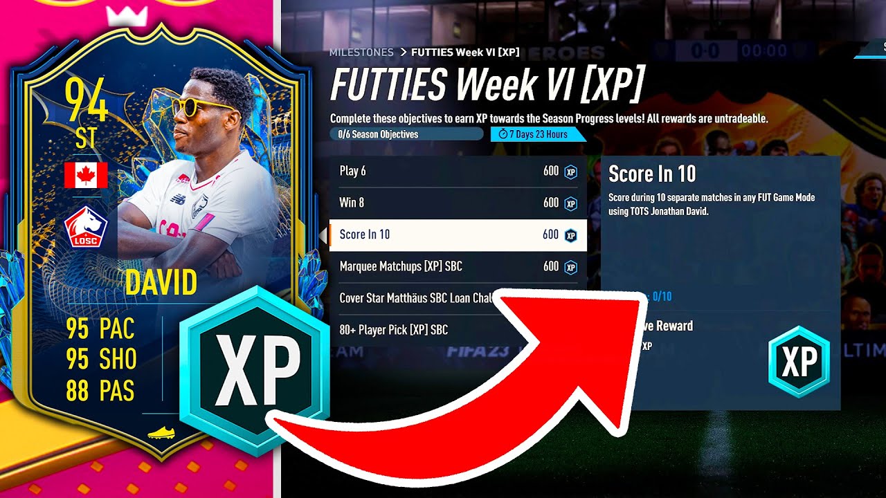 How to Complete Futties Week 6 XP Objectives Fast! 🔥 Fifa 23 Ultimate ...