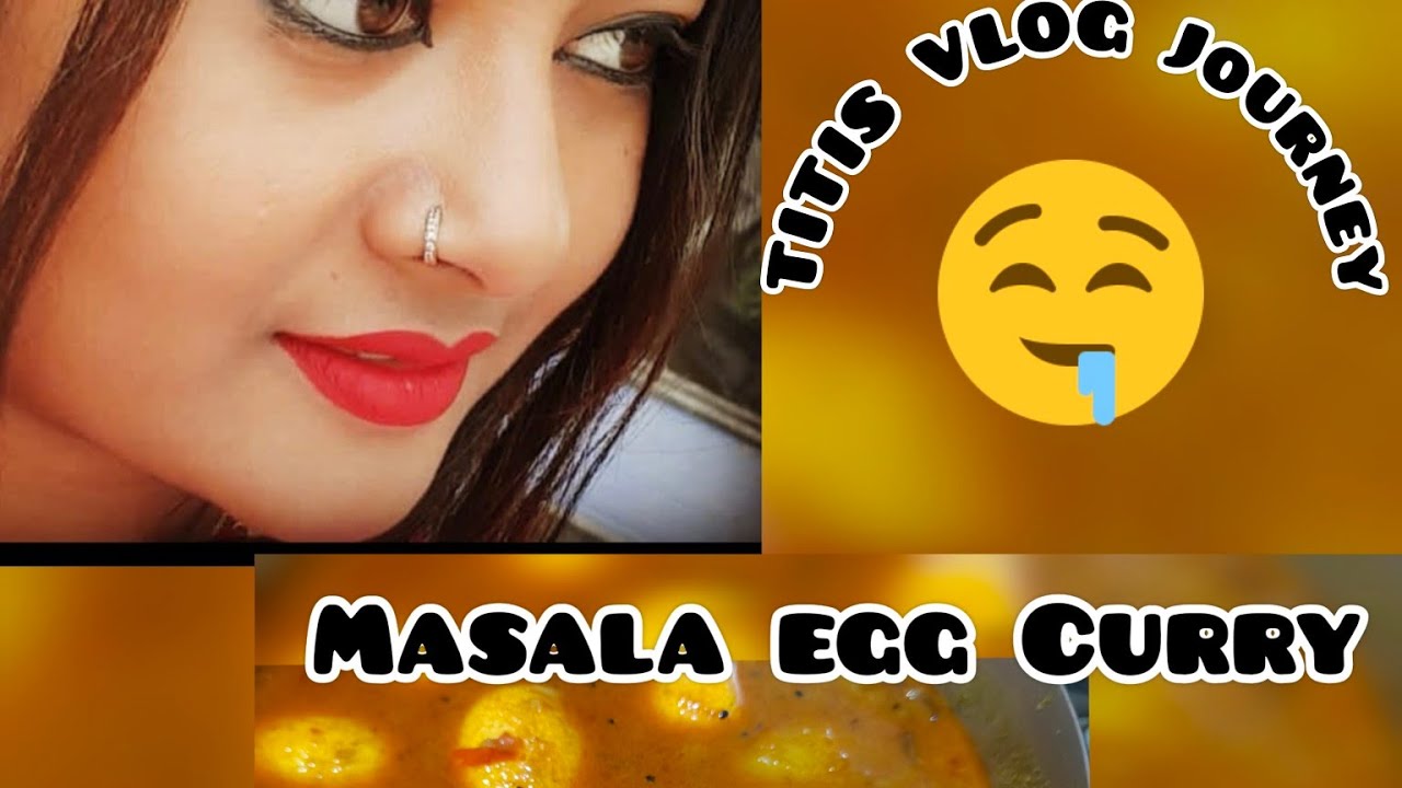 #MASALA EGG CURRY #COOKING VIDEO #2K23 #TITIS VLOG JOURNEY#food#egg ...