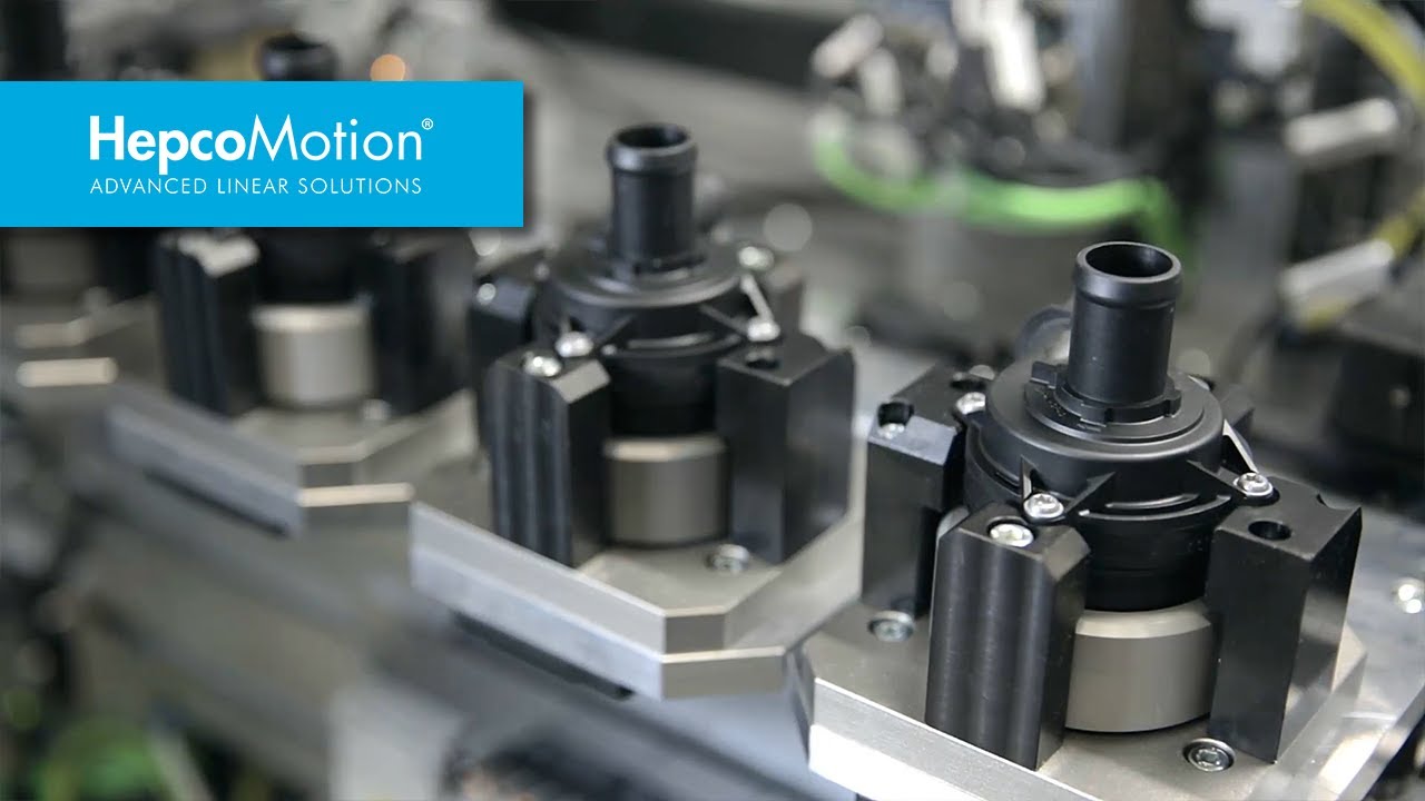PRT2 Track System in Component Assembly | HepcoMotion Case Study - YouTube