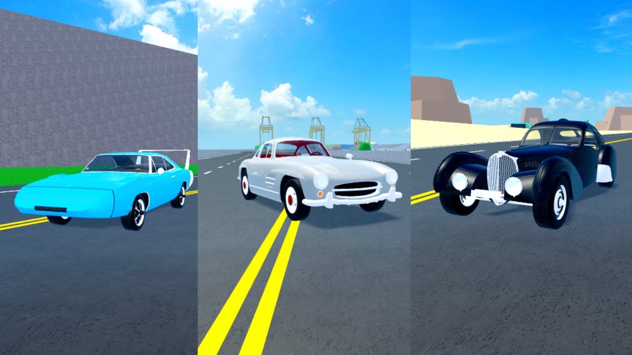 Driving all the Classic Car Bundle Cars [Car Dealership Tycoon] - YouTube