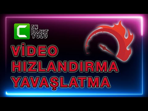 VİDEO HIZLANDIRMA - YAVAŞLATMA 2021 | EN KOLAY YOLU