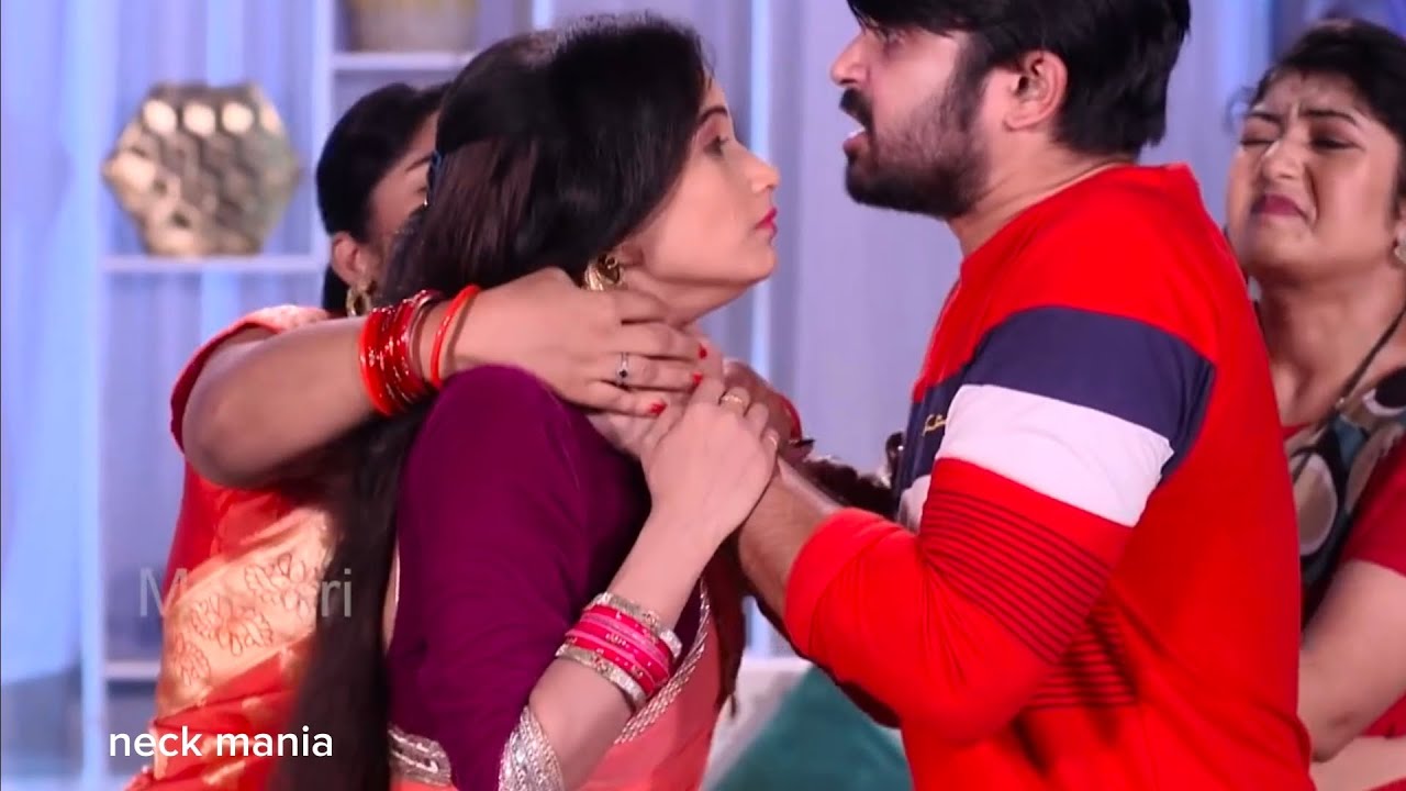 Odia serial strangle scene || Neck mania - YouTube