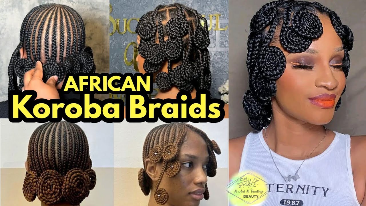 2024 UNIQUE PIN WHEELS|KOROBA BRAIDS HAIRSTYLES IDEAS FOR WOMEN - YouTube