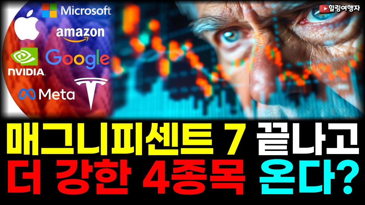 힐링여행자 미국 주식 브리핑 금리 인하 더 멀어질까 파월이 라디오에서 무슨 말을 미국 빅 7 끝나고 나타날 더 센 4 종목은 평생 적용 가능한 힐링여행자의 투자