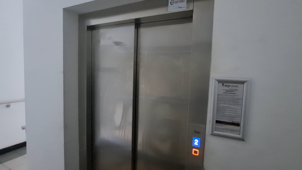 2008 SEC roped hydraulic elevator, upgraded by MP IFMA @ Electromagnetica Business Center ...