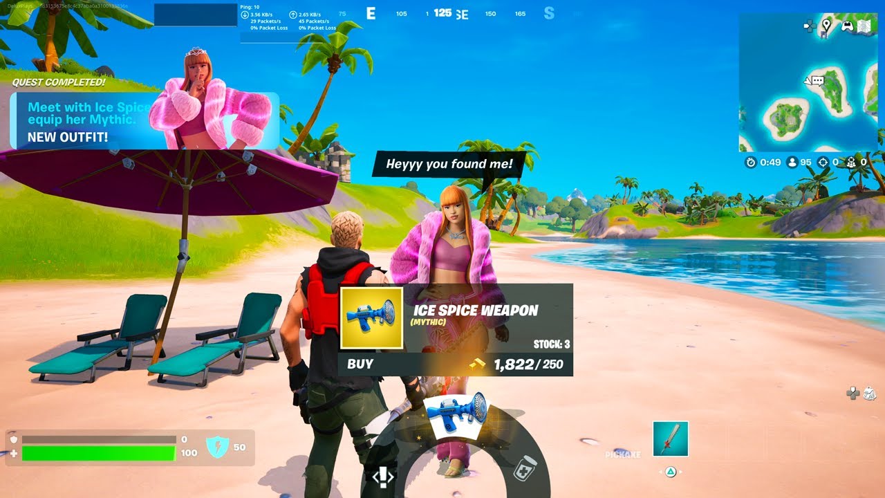 Fortnite JUST ADDED This in Todays Update! (Ice Spice Mythic) - YouTube