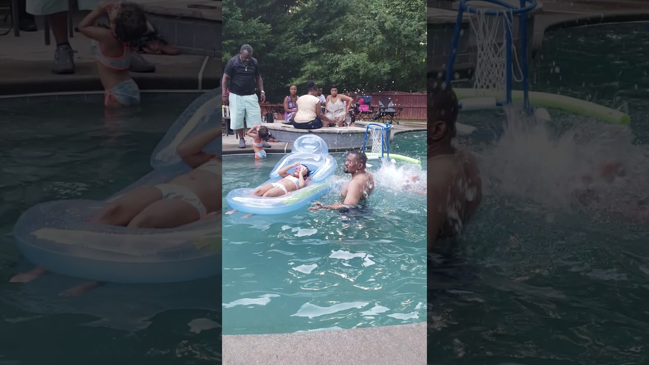 Family Annual Pool Party 2019 - YouTube