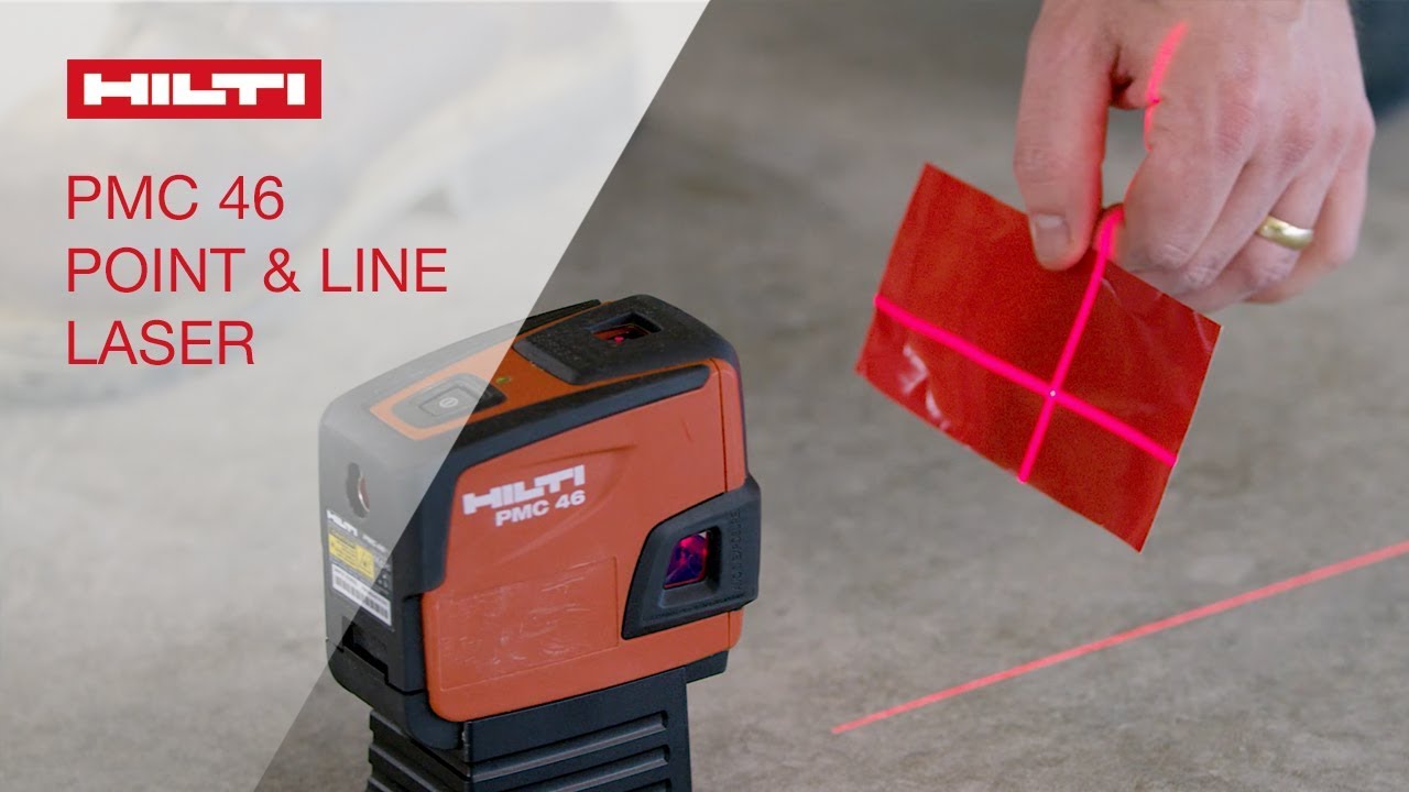 OVERVIEW of Hilti's PMC 46 two-line, five-point combilaser - YouTube