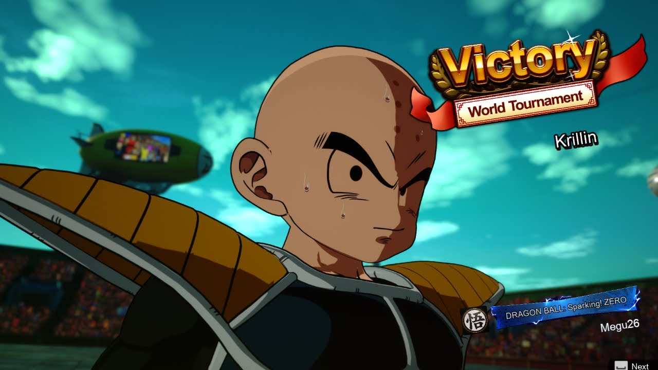 Dragon Ball Sparking Zero Krillin World Tournament Super Difficulty 🐉 ...