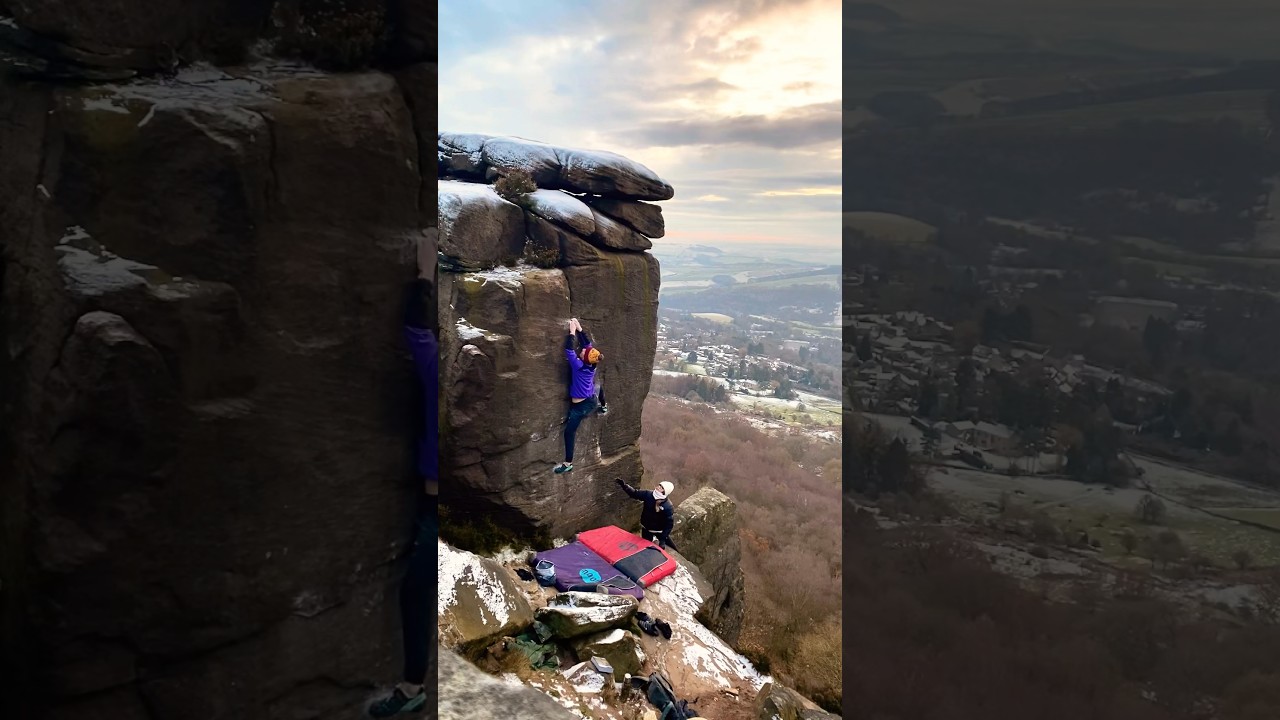 Art of Japan 6C | Curbar #bouldering #climbing #peakdistrictbouldering ...