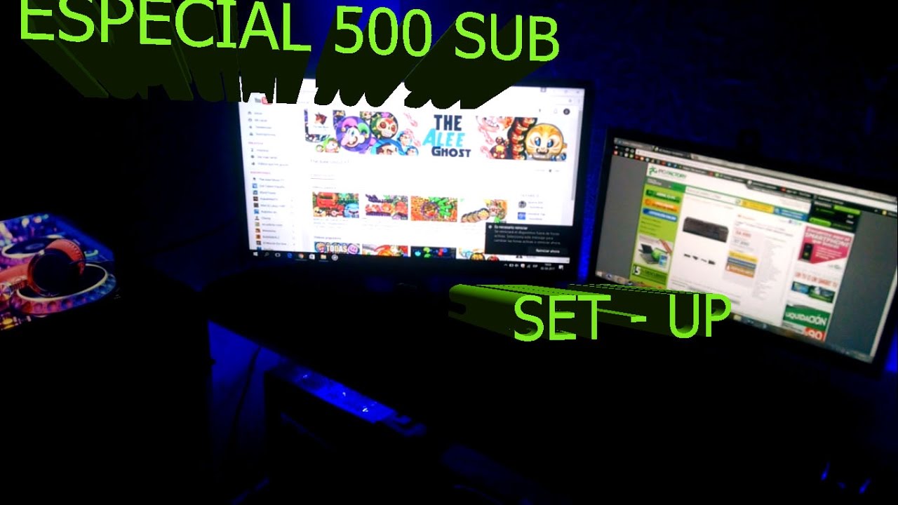 ESPECIAL 500 SUB " SET UP GAMER OFICIAL "( DE POBRES ) MI HABITACIÓN ...