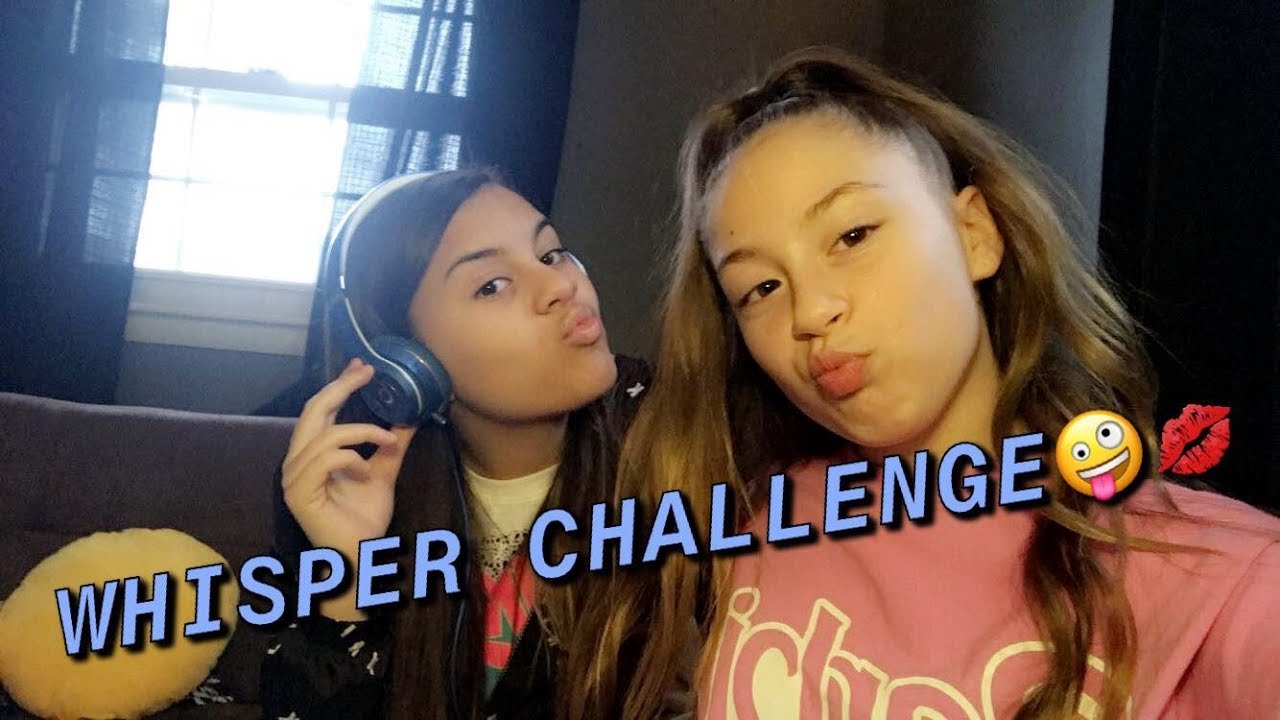 #WHISPER CHALLENGE WITH @_.kayleigh._03 | VLOGMAS DAY #6 2018 - YouTube