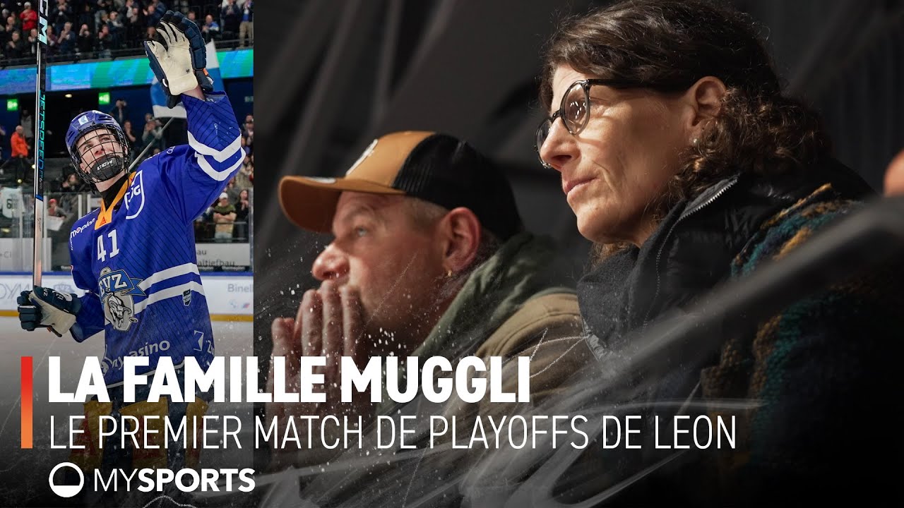 La famille Muggli - Le premier match de playoffs de Leon (25.03.2024 ...