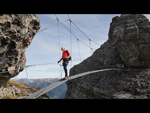 Via Ferrata Braunwald - Three impressive sections, also for beginners ...