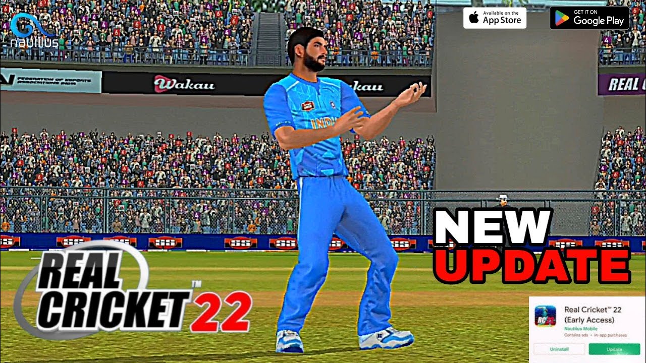 Real Cricket 22 | Real Cricket 22 New Update | Rc 22 | Rc 22 New Update ...
