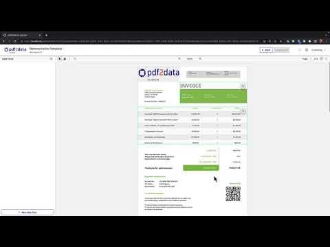 How to Manually Define Headers for Table Extraction in pdf2Data - YouTube