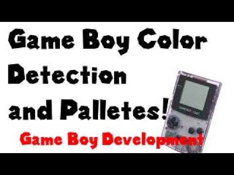 Game Boy Color Palletes and Detection - YouTube