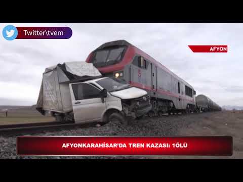 TREN KAZASI: 1 KİŞİ HAYATINI KAYBETTİ