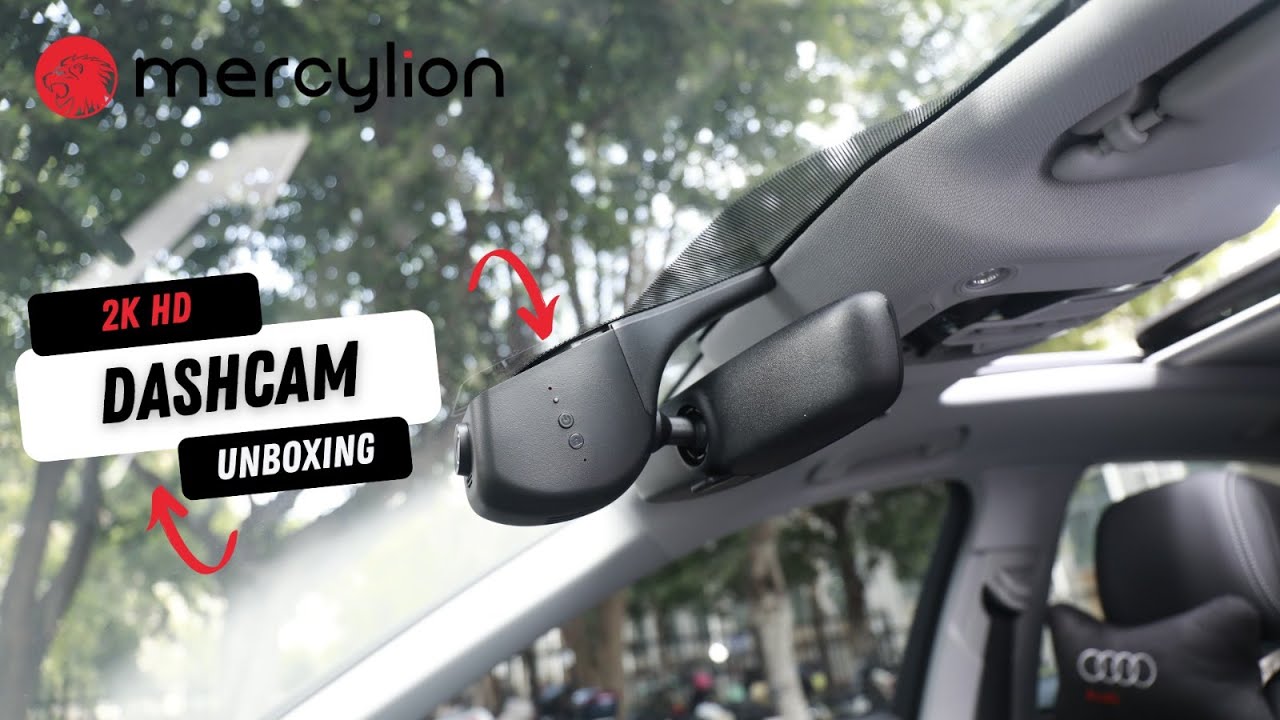 UMBOXING ITA Mercylion A30-1CH Dash Cam 2K WiFi Single Lens Dash Cam ...