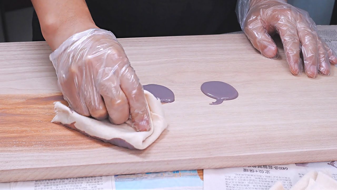 How to Apply Water-based Wood Wax Oil | The Beginner’s Guide! - YouTube