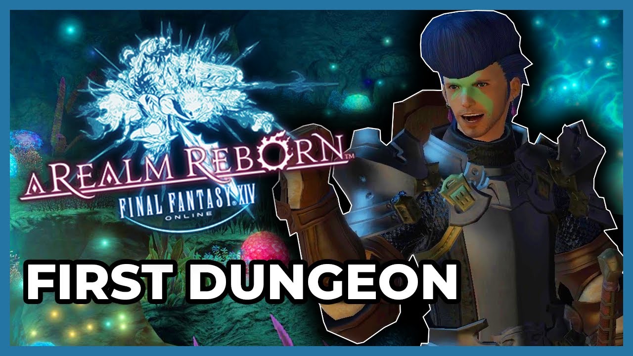 I did my first Dungeon in FF14 - YouTube