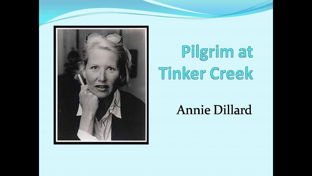 Pilgrim at Tinker Creek by Annie Dillard - YouTube